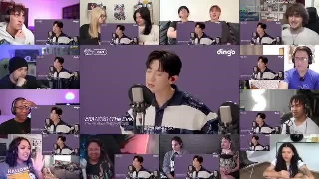 ‘EXO(엑소) Killing Voice | Dingo Music’ reaction mashup - نماشا