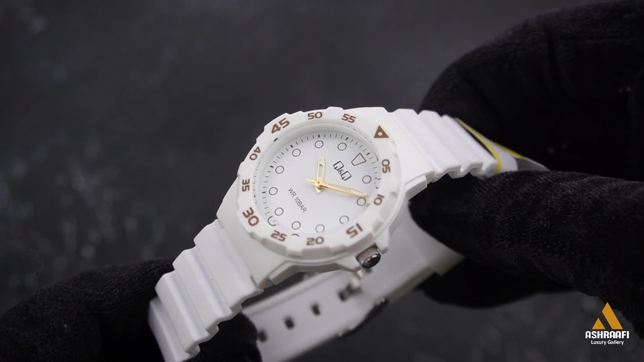 ساعت دخترانه کیو اند کیو Q&Q V07A-002VY - نماشا