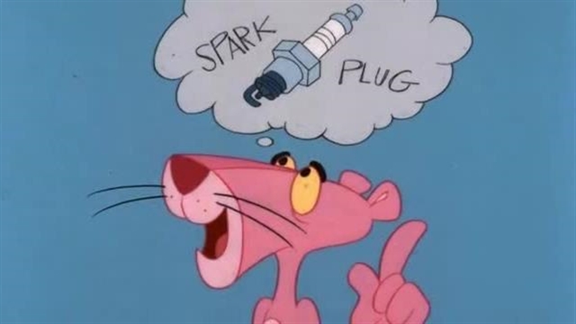 121 spark plug pink - Pink Panther - نماشا